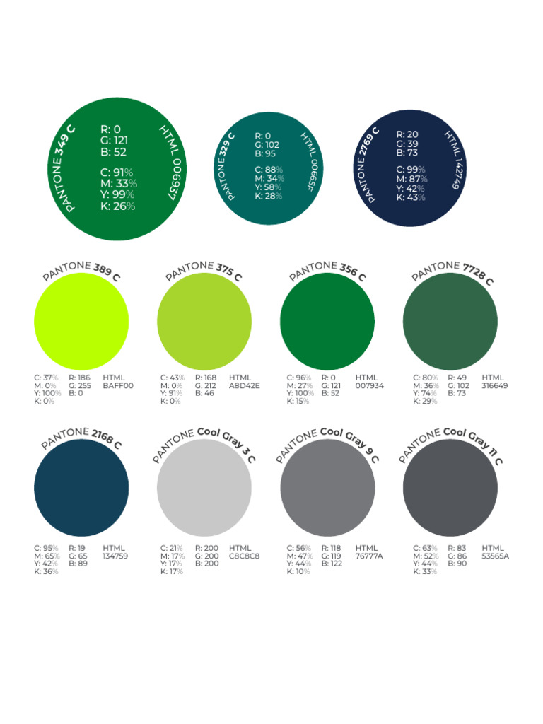 Paleta Cromatica PNC | PDF