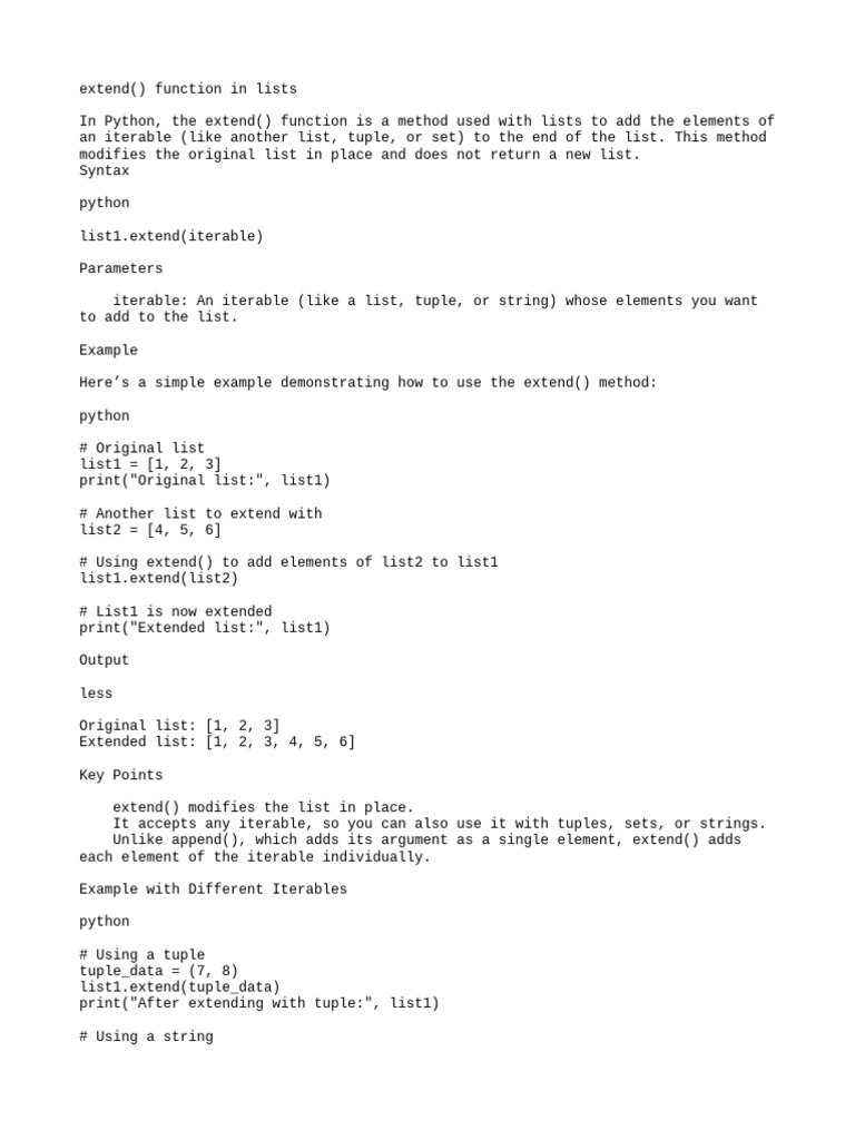 Imp Lists Topics | PDF | Control Flow | Computer Programming