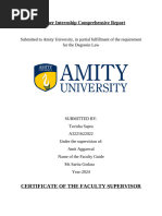 Amity University Minor Project Guide | PDF | Financial Markets | Business
