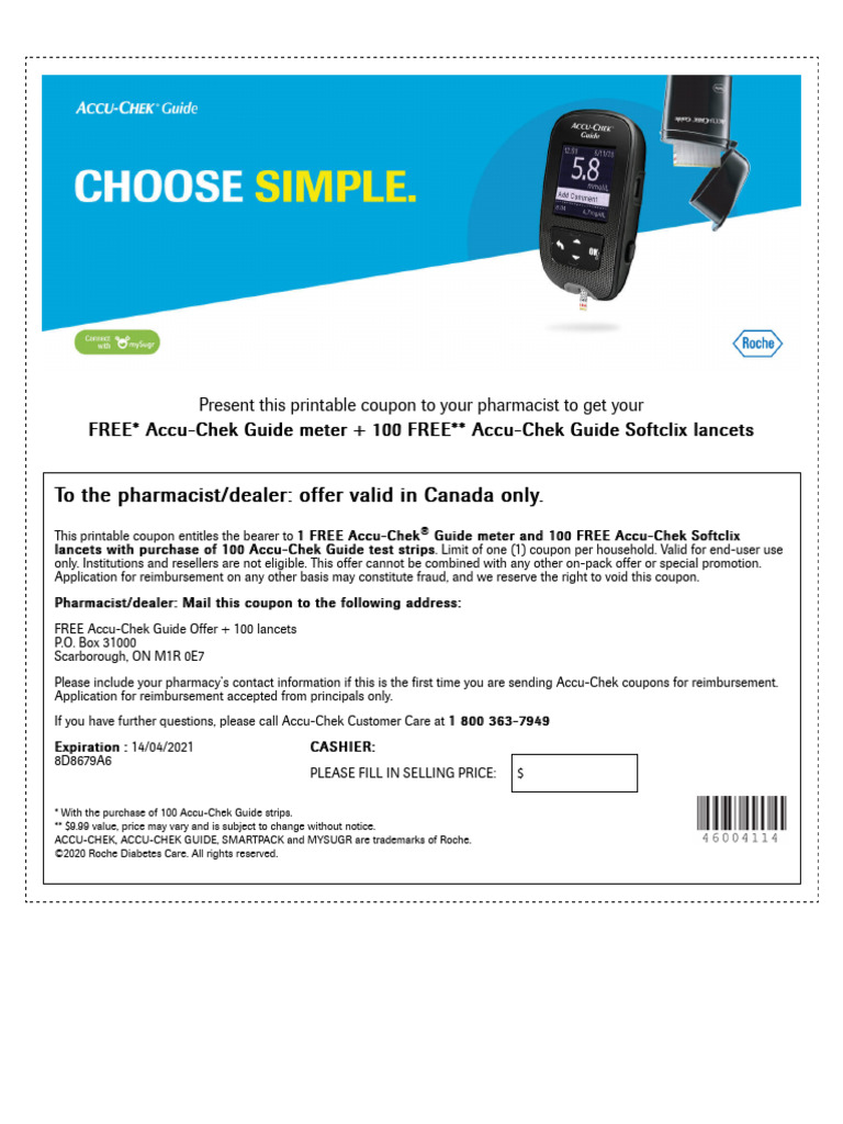 Accu-Chek Guide Blood Glucose Meter | PDF