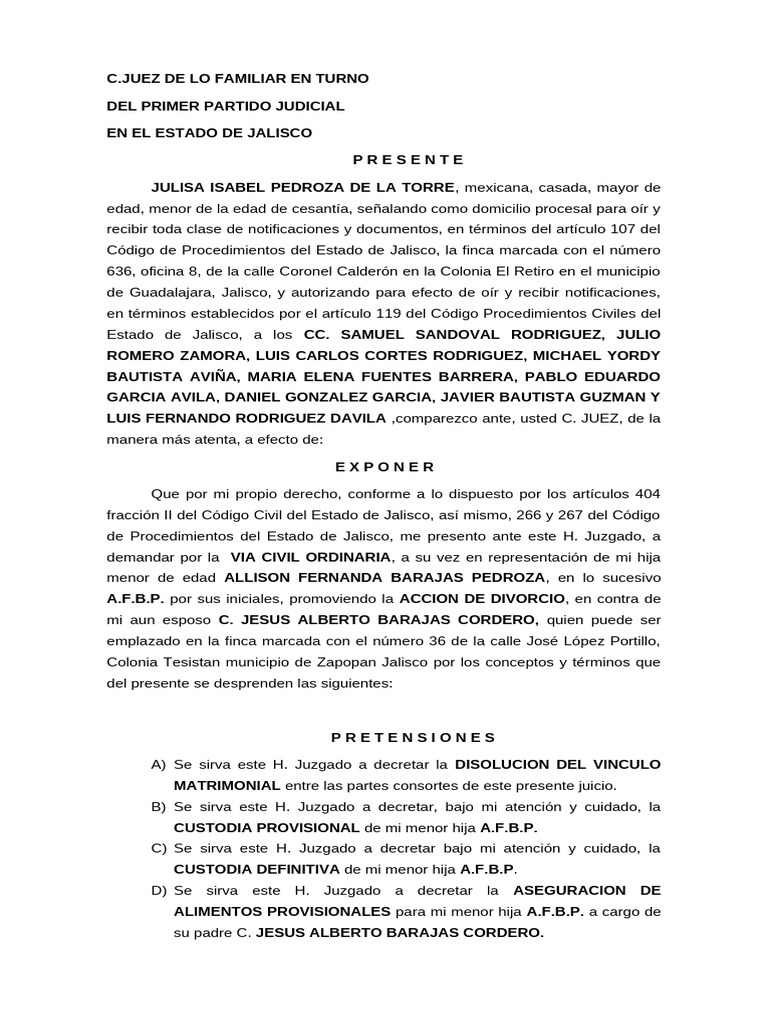 Julisa Divorcio | PDF | Política