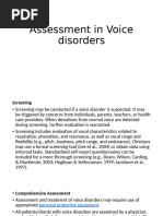 CAPE-V Scoring Guidelines and Example | PDF | Human Voice | Perception