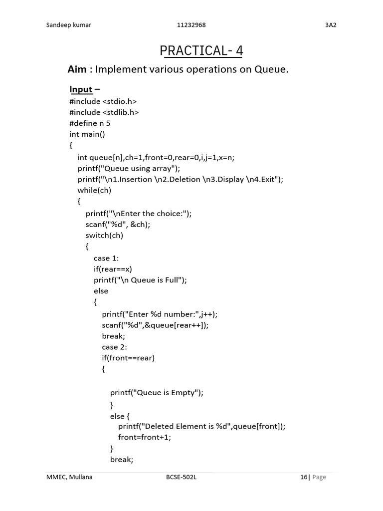 PRACTICAL-4 - Removed Dsa - PDF 1 | PDF