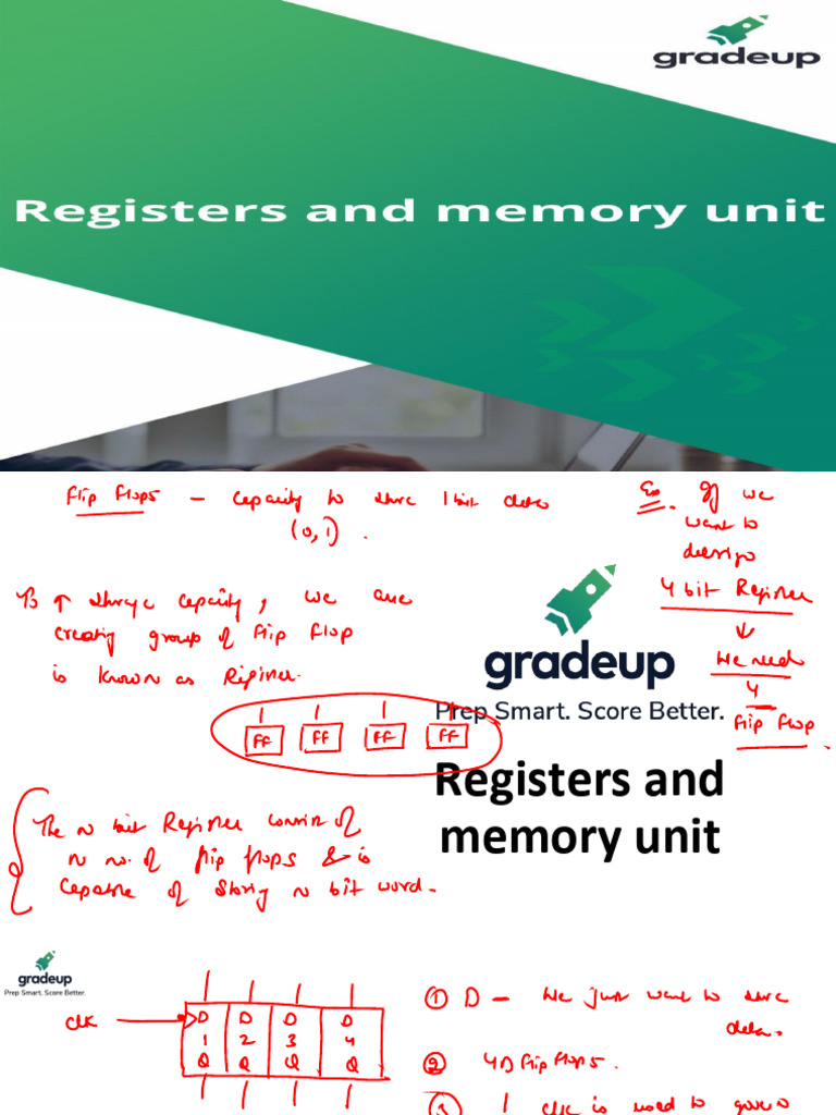 Registers and Memory Unit New 60 | PDF