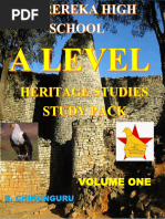 Zimsec A Level African History Notes | PDF | Science