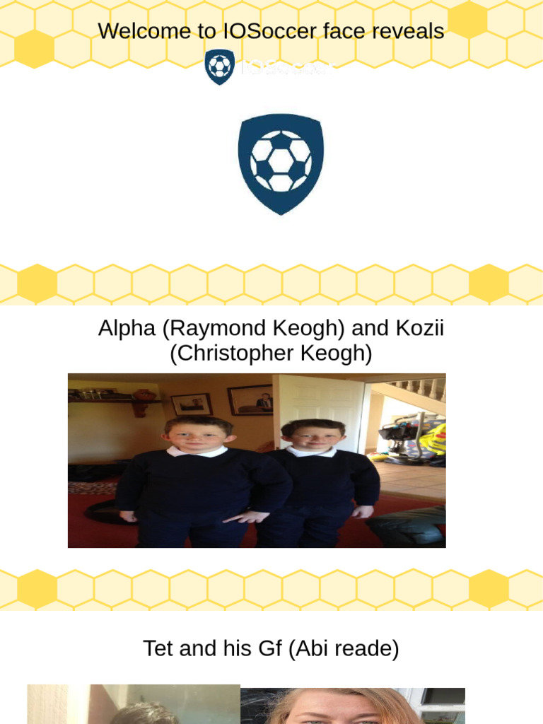 IOSoccer Face Reveals and Players | PDF | Games & Activities | Art