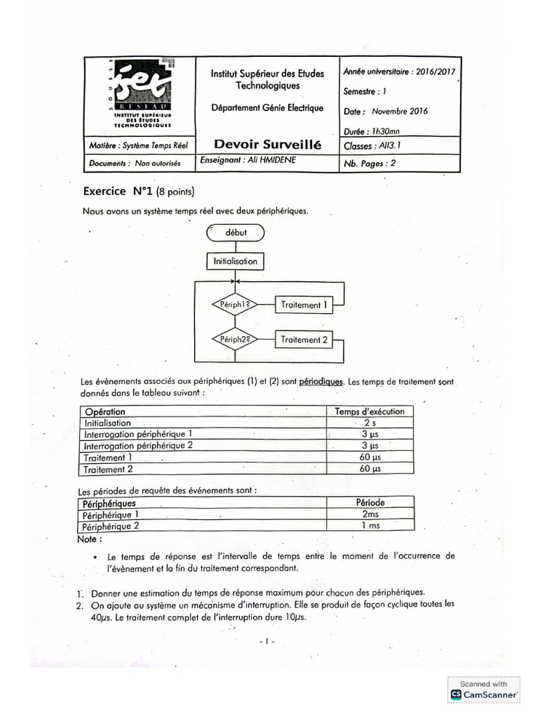 Ds2 Temps Réel | PDF