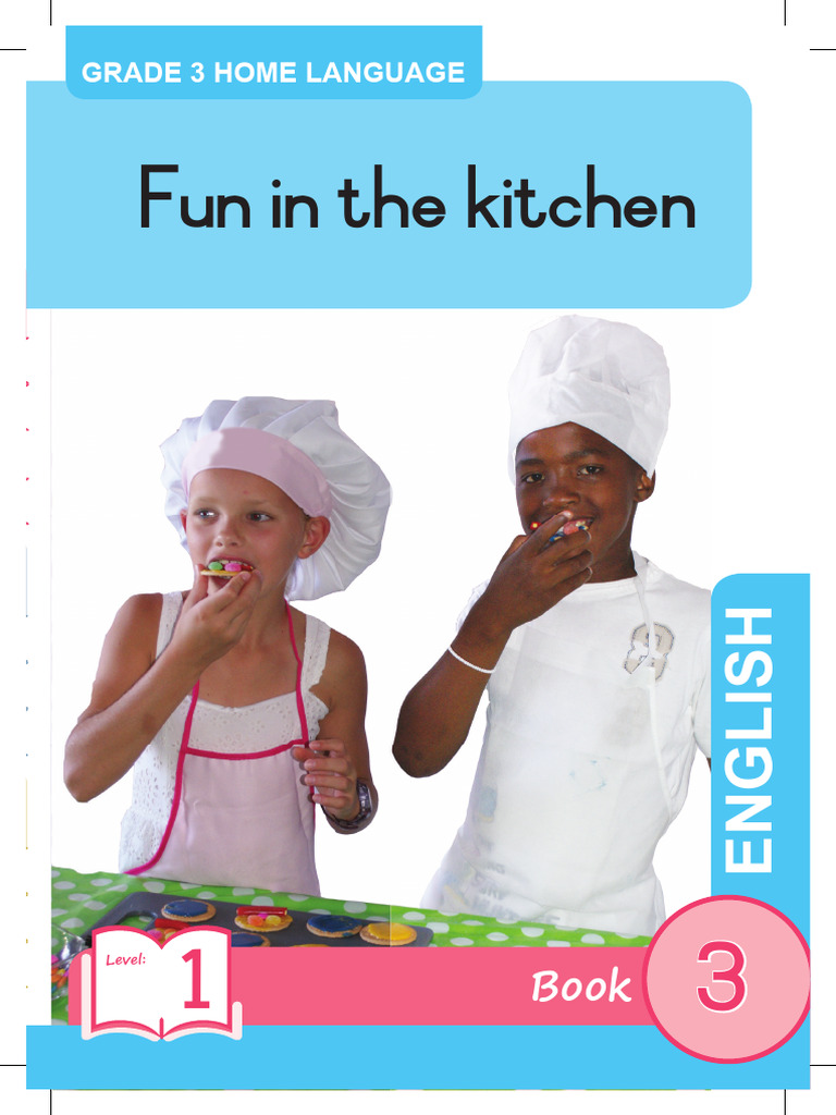 HL - g03 - readerPRINT - Lev1 - bk3 - Fun in The Kitchen - Eng | PDF | Teaspoon | Spoon