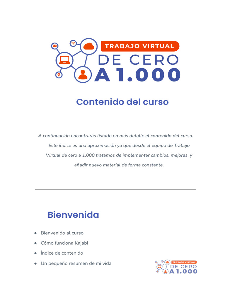 Ndice Del Curso V2 | PDF | Informática