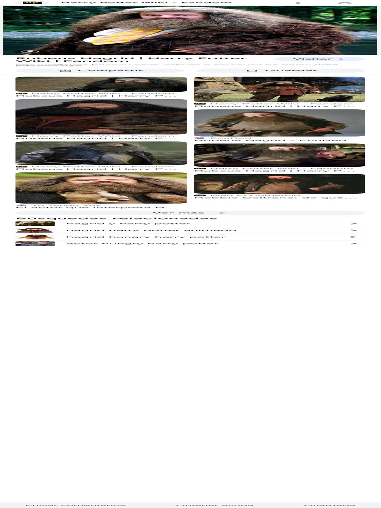 Profesor de Harey Potter Que Es Gordo de Pelo Largo - Buscar Con Google | PDF