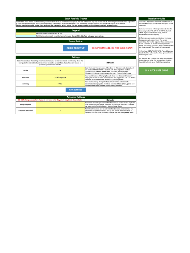 Stock Portfolio Tracker (Blueprint) (07!04!2020) | PDF