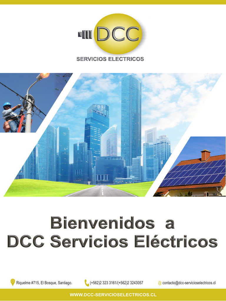 Brochure DCC Servicios Electricos | PDF | Uso eficiente de energía ...