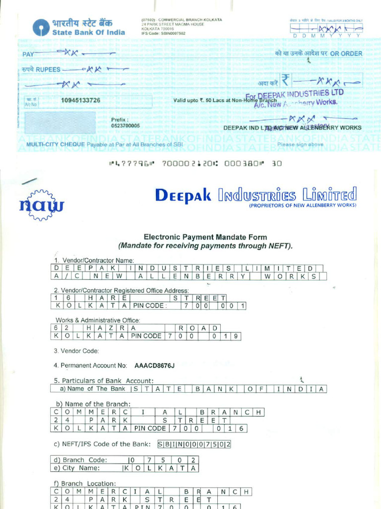 Bank Details | PDF