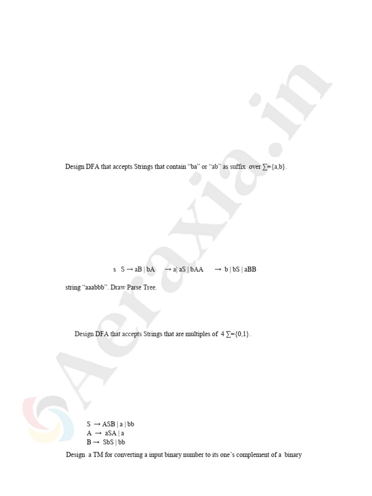 Sem 5 Comps Iot Cyber Cs Theoretical Computer Science 2024 May To 2022 Dec Pyq