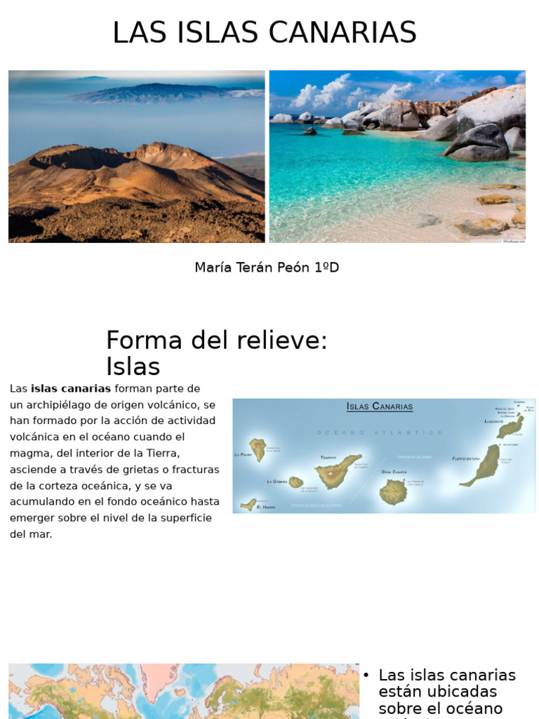 Geografía Las Islas Canarias | PDF