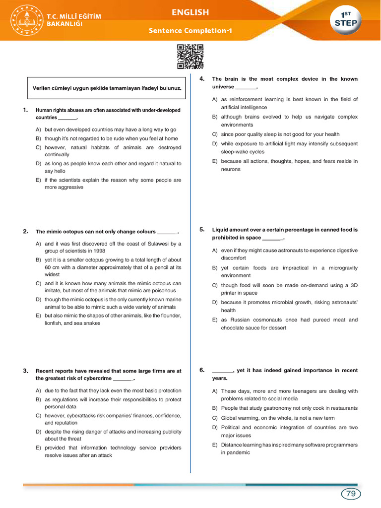 Sentence | PDF | Astronauts | Intelligence