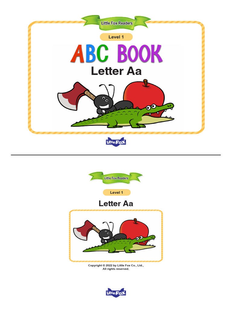 ABC Book - Letter Aa | PDF