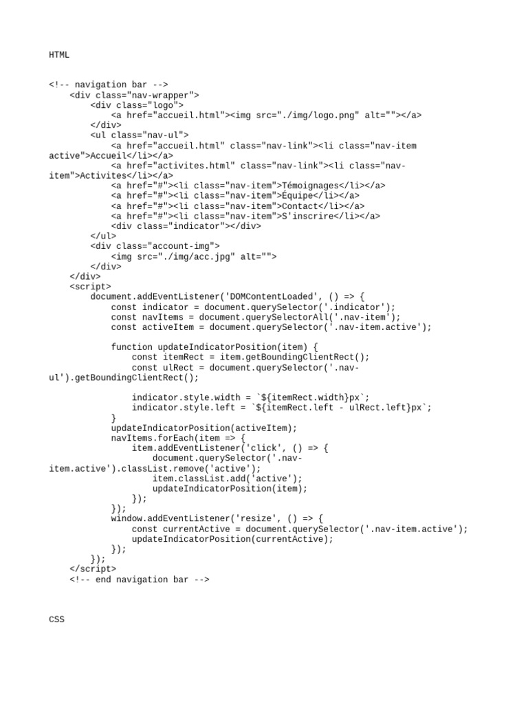 Navbar | PDF | Computing | Design