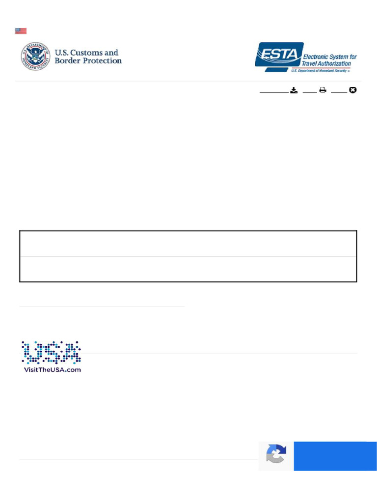 Application Website, U.S. Customs | PDF | U.S. Customs And Border ...