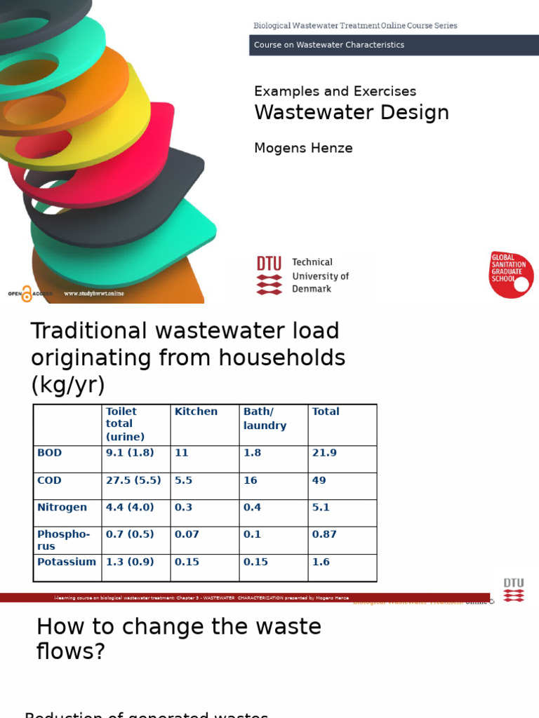 Wastewater Characterization Course Guide | PDF | Sewage | Sewage Treatment