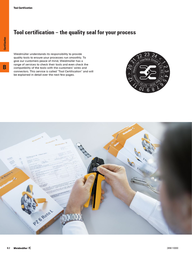 Certification Catalogue Tools | PDF