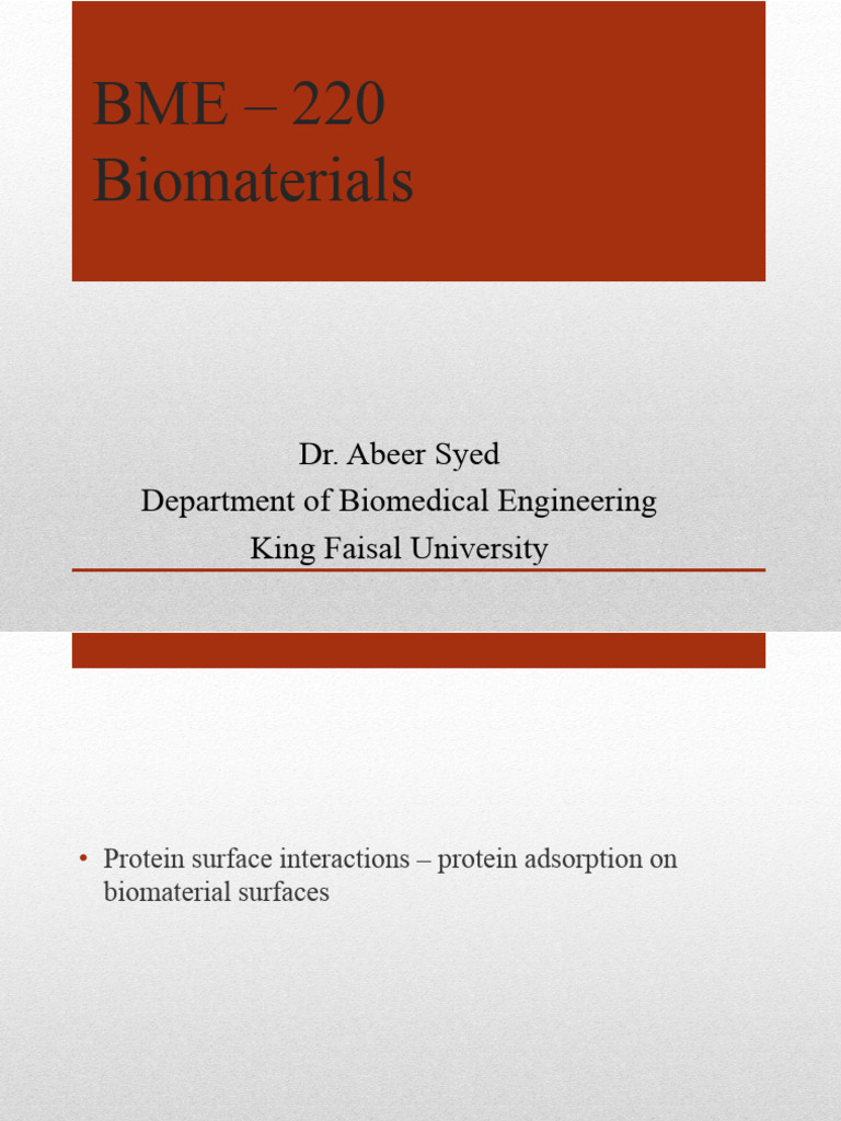 BME 220 - Unit 5 | PDF | Proteins | Extracellular Matrix
