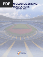 CAF Club Licensing Regulations 2022 | PDF | License | Audit