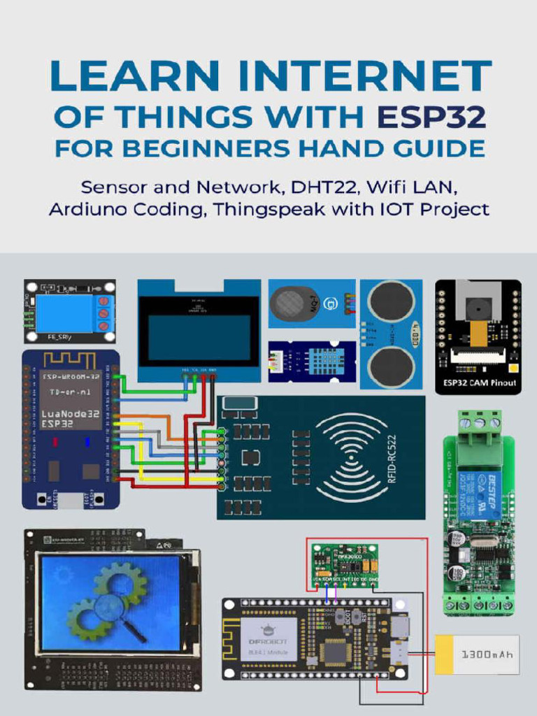Learn Internet of Things With ESP32 For Beginners Hand Guide... 2022learn Internet of Things ...