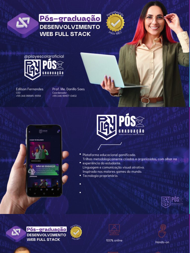 Deck Pós Web Full Stack v.2 | PDF