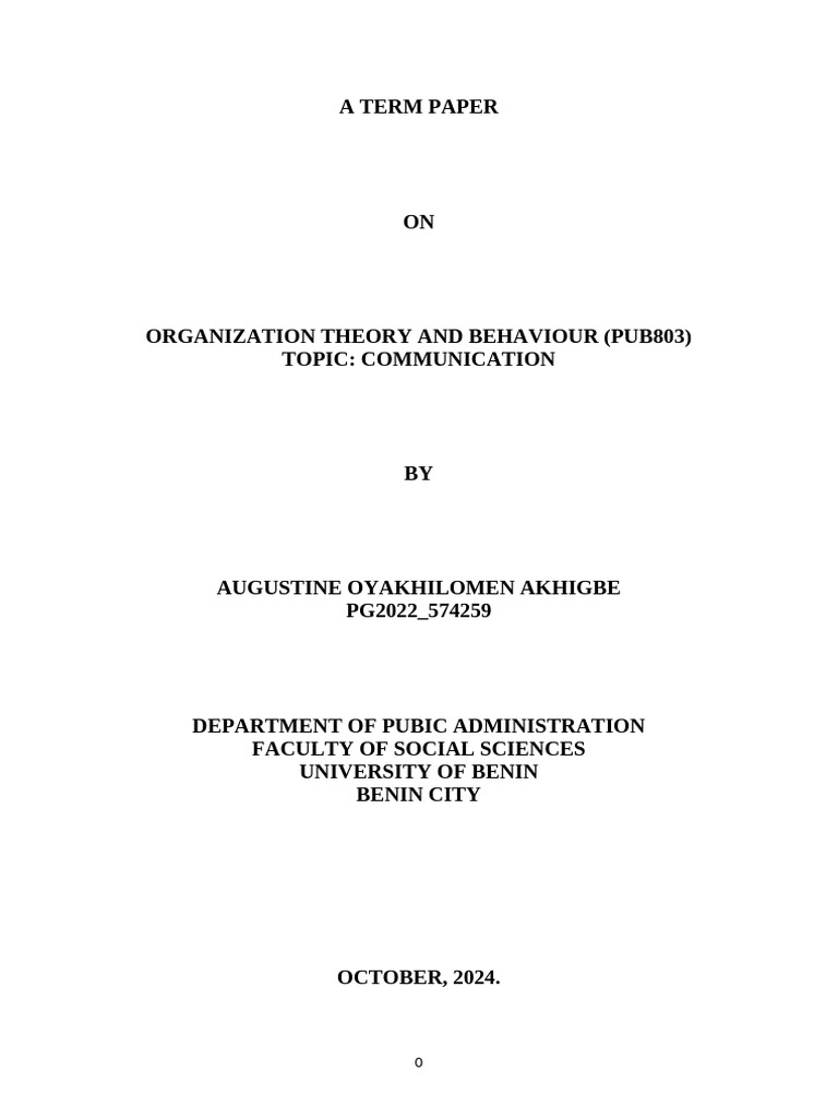 Pub 803 | PDF | Communication | Information