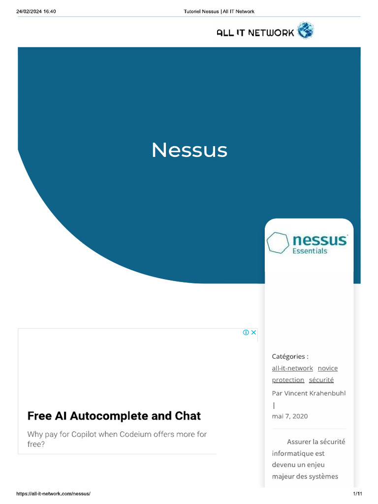 Nessus | PDF