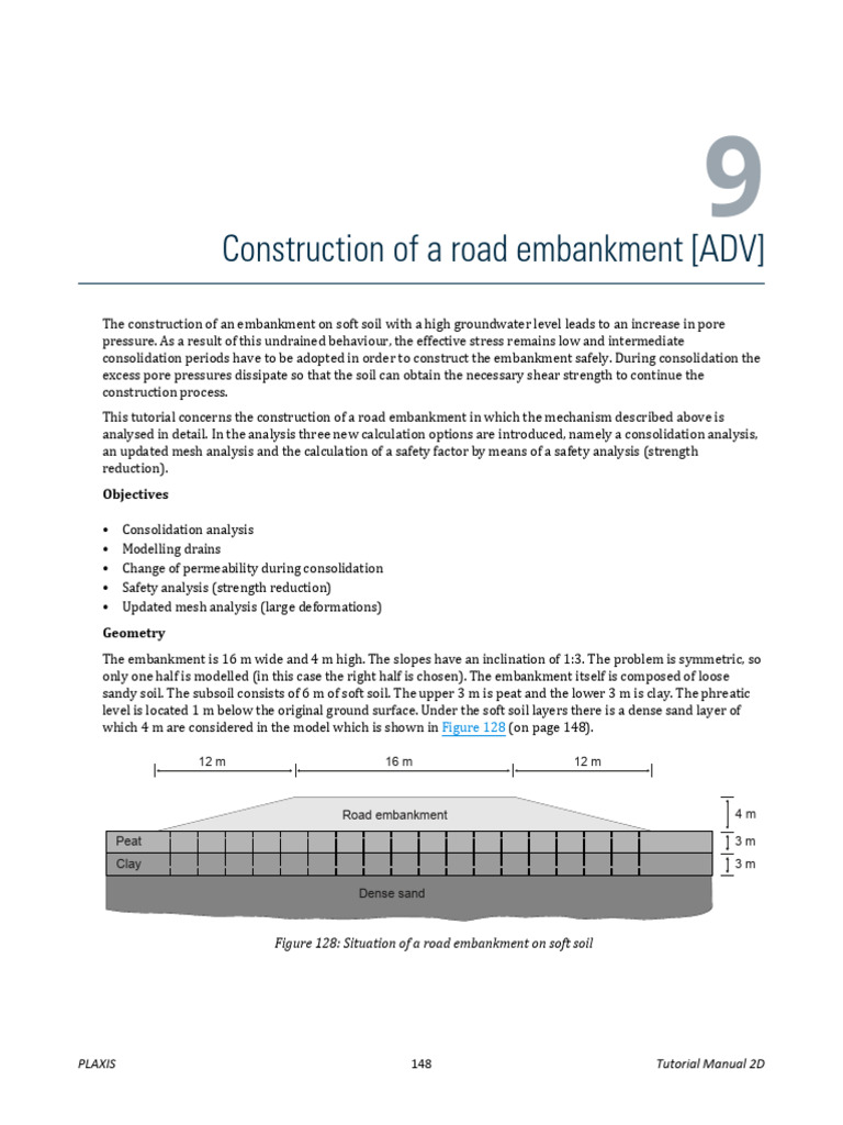 Road Embankment Construction Tutorial | PDF | Strength Of Materials ...