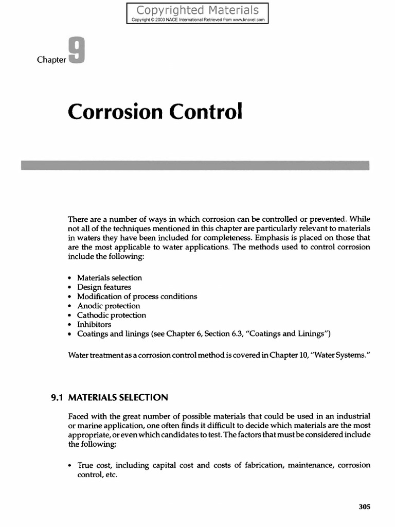 Corrosion Control Techniques Guide | PDF | Corrosion | Anode