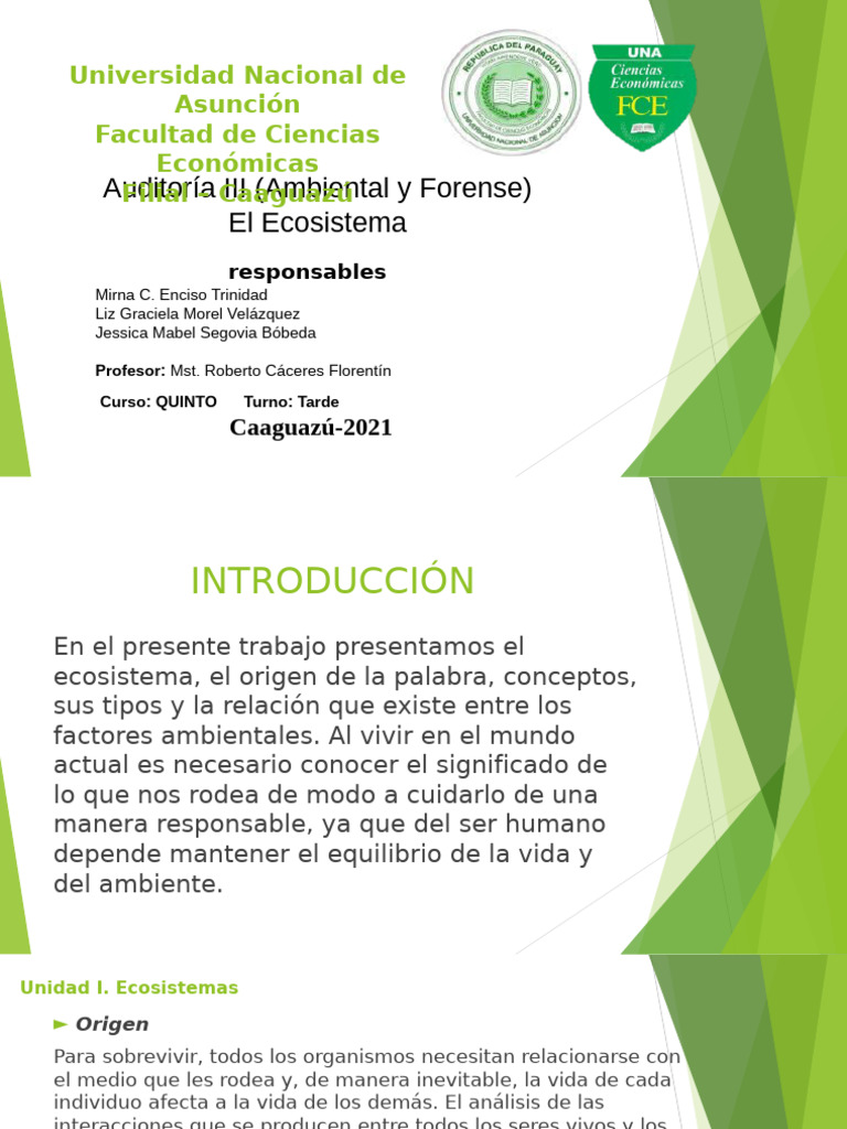 El Ecosistema | PDF | Ecosistema | Suelo