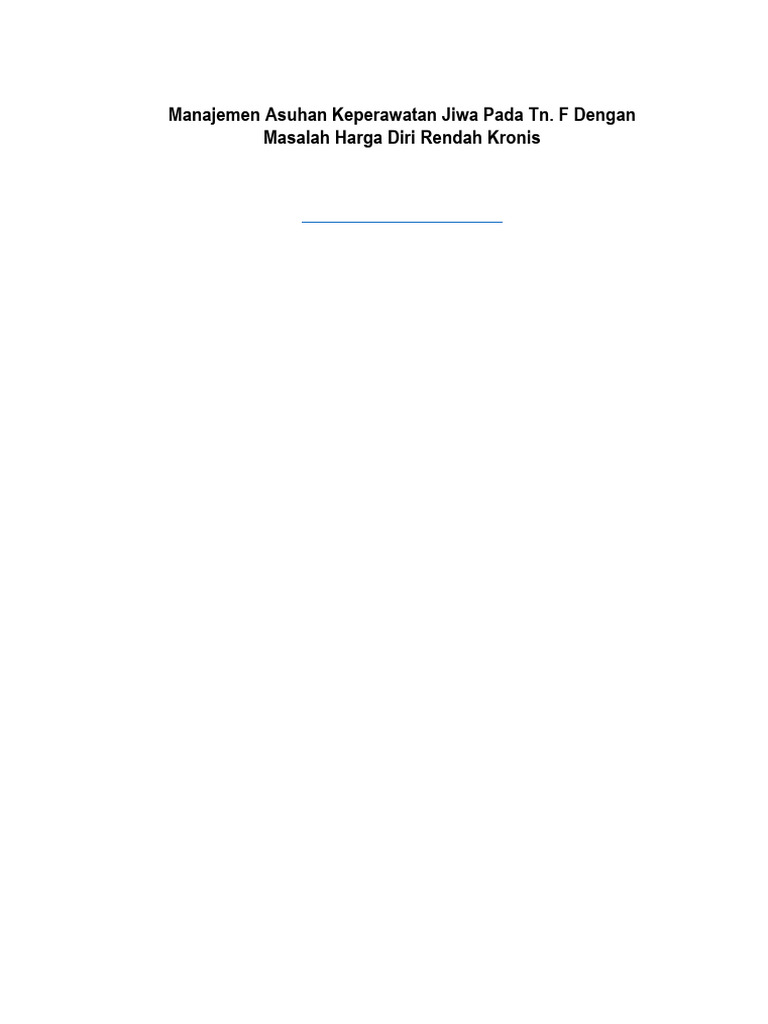 Askep Jiwa HDR Febrina-Dikonversi | PDF | Karier & Perkembangan | Pengembangan Diri