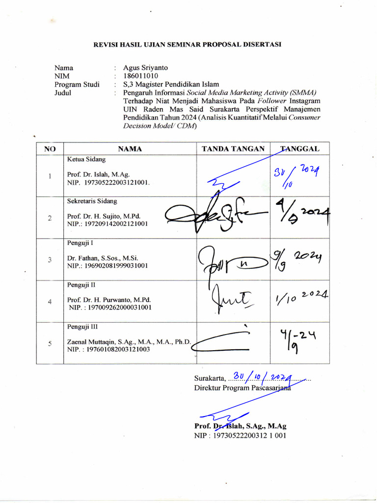 TTD Seminar Proposal | PDF