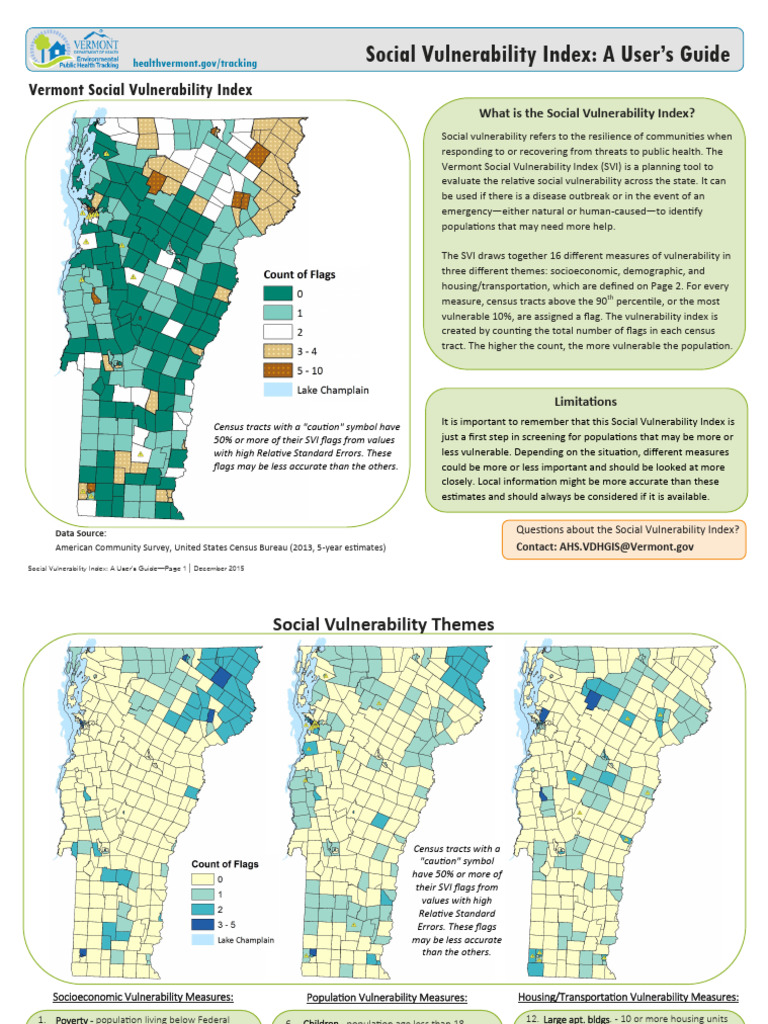 ENV EPHT SocialVulnerabilityIndex | PDF | Quantile | Census