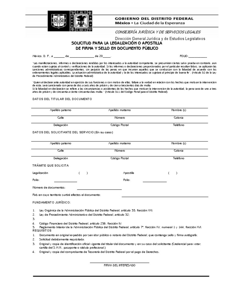Solicitud de Apostilla | PDF | Virtud | Información del gobierno