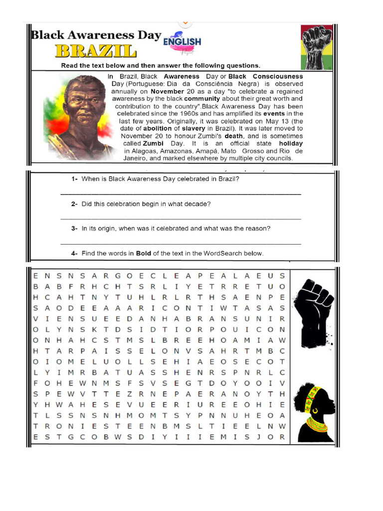 Black Awareness Day in Brazil | PDF