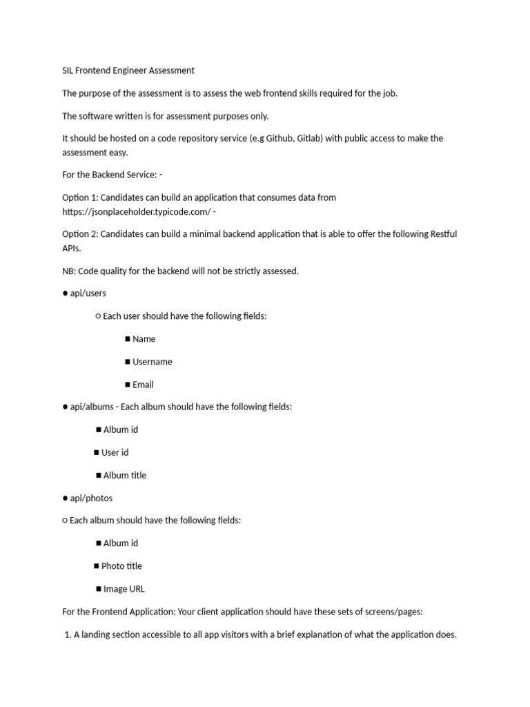 SIL Assessment | PDF | User (Computing) | Application Software