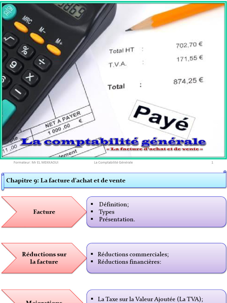 Gestion des Factures en Comptabilité | PDF | Facture | Comptabilité ...