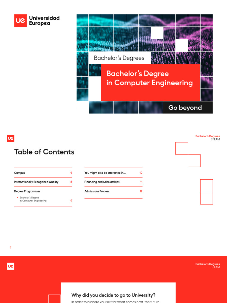 Bachelor’s in Computer Engineering Overview | PDF | University And ...