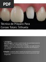 Tecnica Da Silhueta | PDF | Boca | Anatomia dental