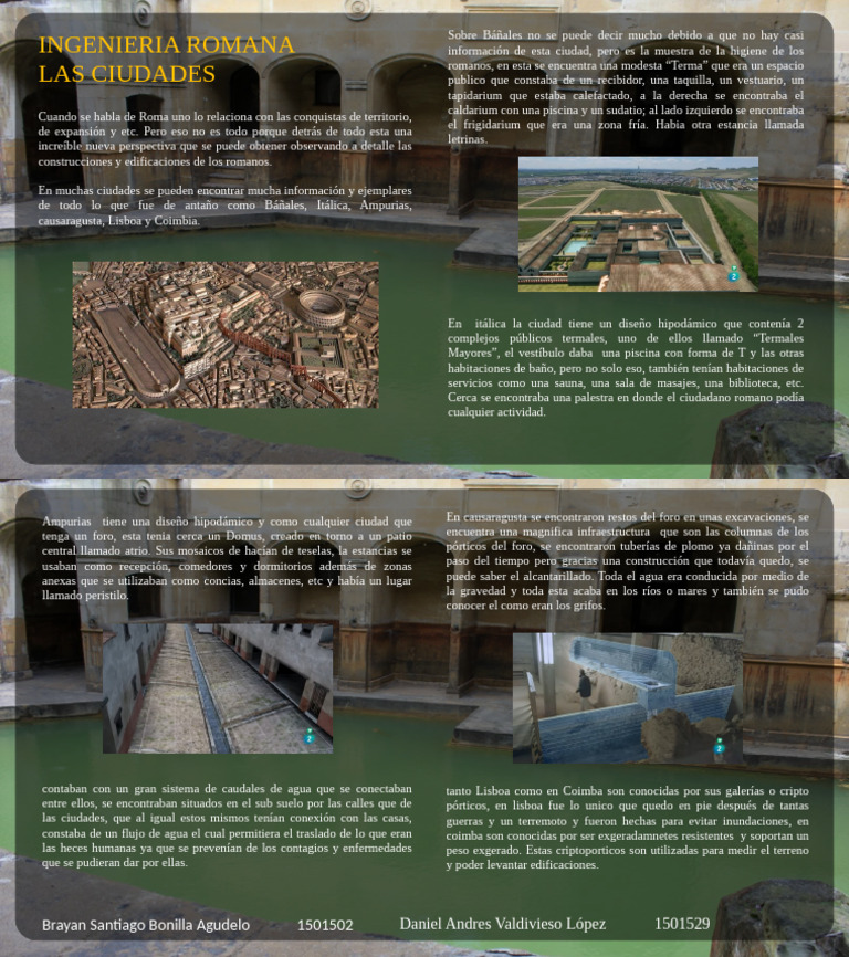 Ingenieria Romana Las Ciudades | PDF | Ciencias sociales
