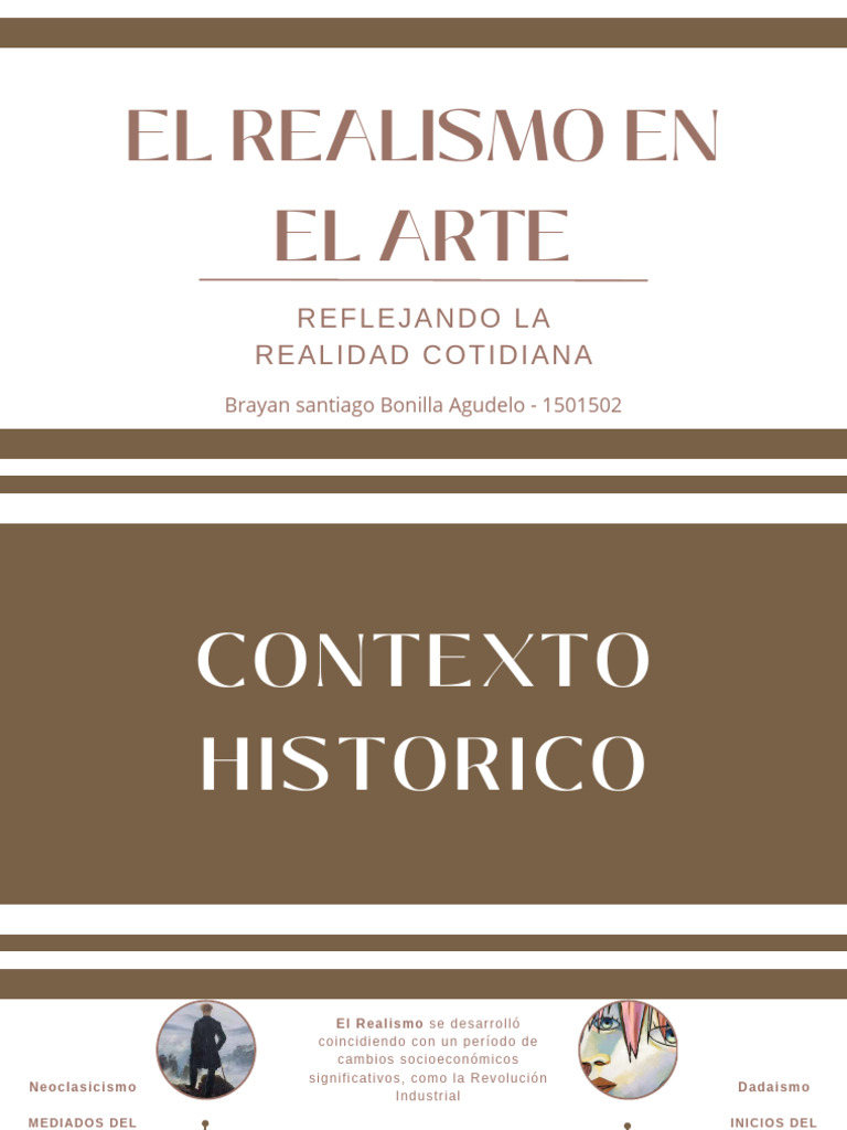 El Realismo en el Arte del Siglo XIX | PDF | Realismo literario ...
