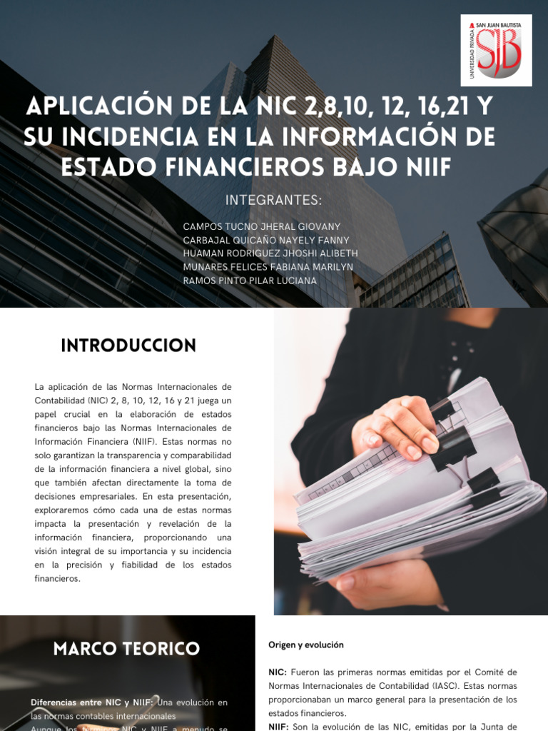 Diapositiva - Nic | PDF | normas internacionales de INFORMACION ...