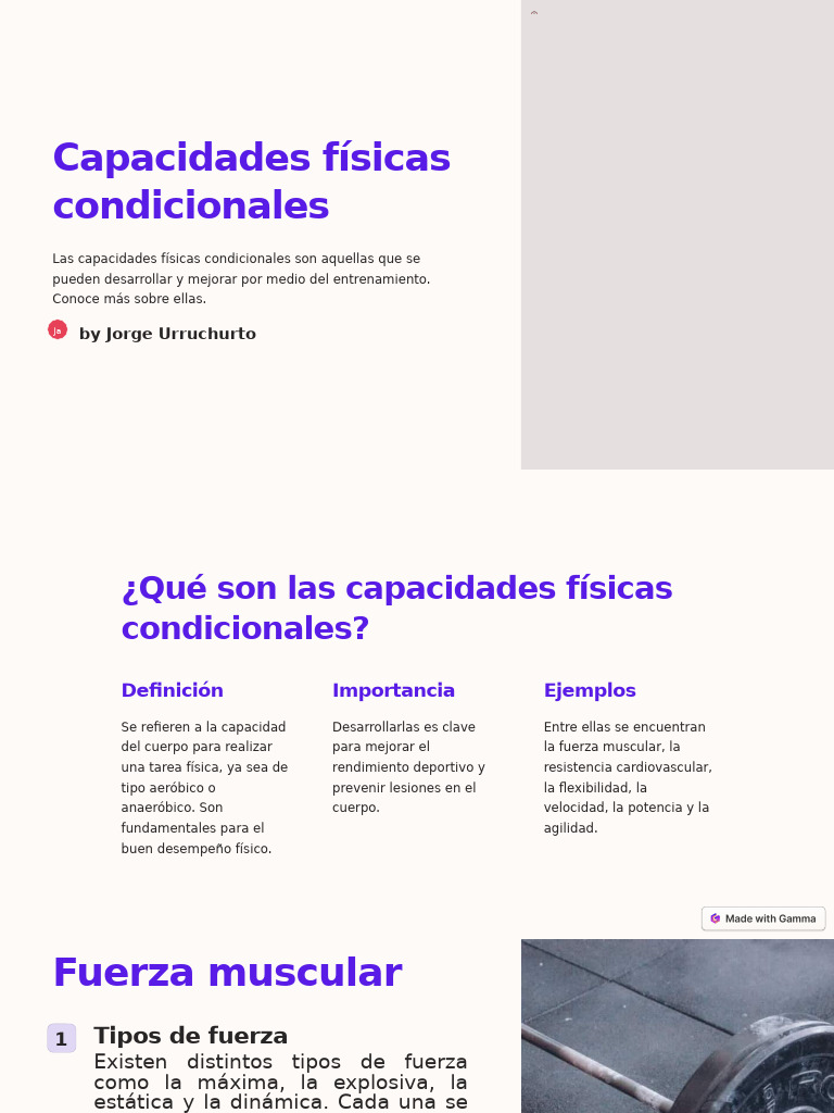 Capacidades Fisicas Condicionales | PDF | Flexibilidad (anatomía ...