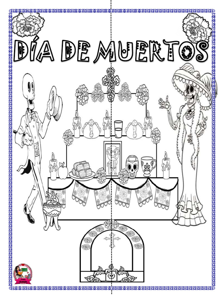 Lapbook Día de Muertos Profa Kempis | PDF
