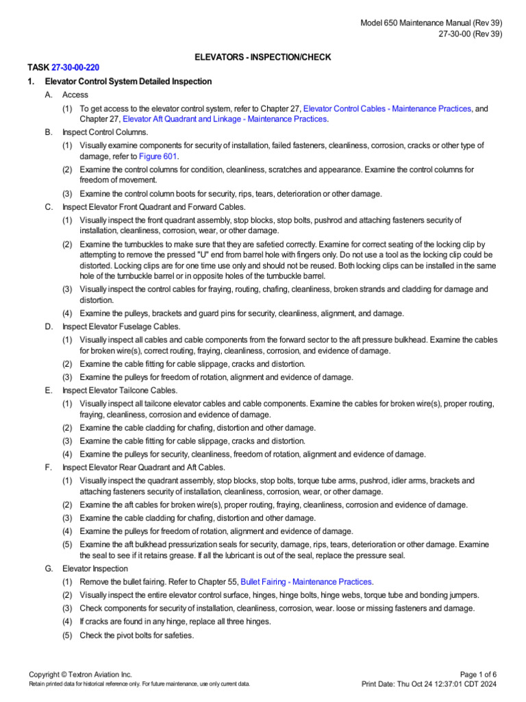 Elevators - Inspection Check | PDF | Elevator | Screw
